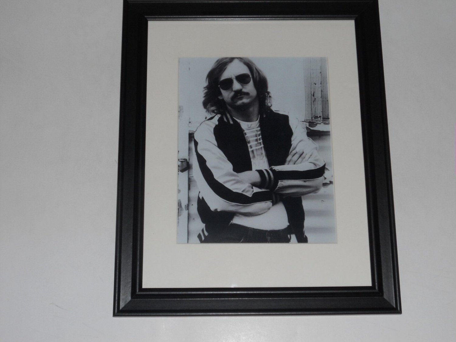 Large Framed Joe Walsh 1972 Poster James Gang, Eagles (Arms Crossed) 24 ...