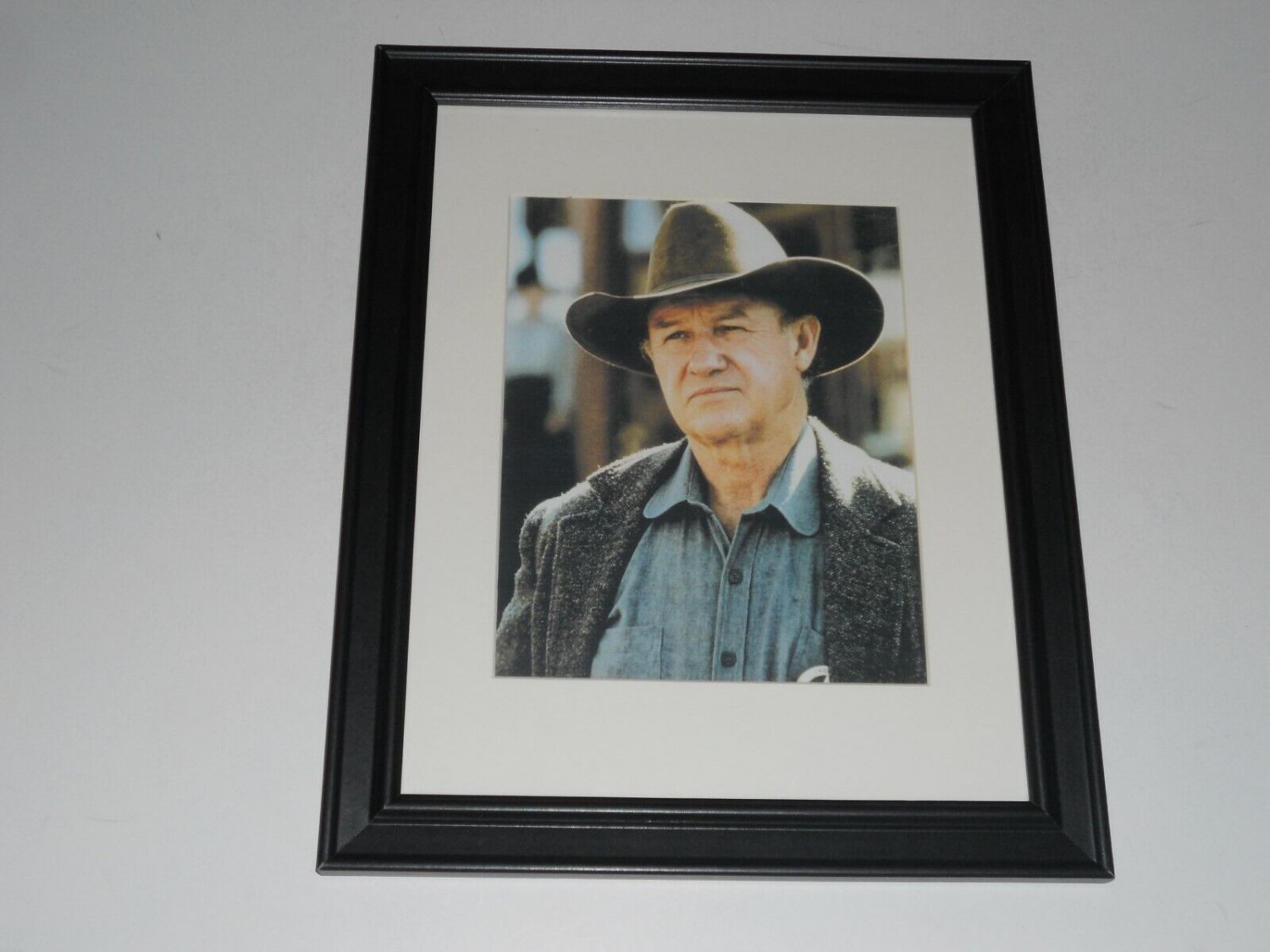 Framed Gene Hackman Sheriff "Little Bill' Unforgiven 1992 in Glass ...