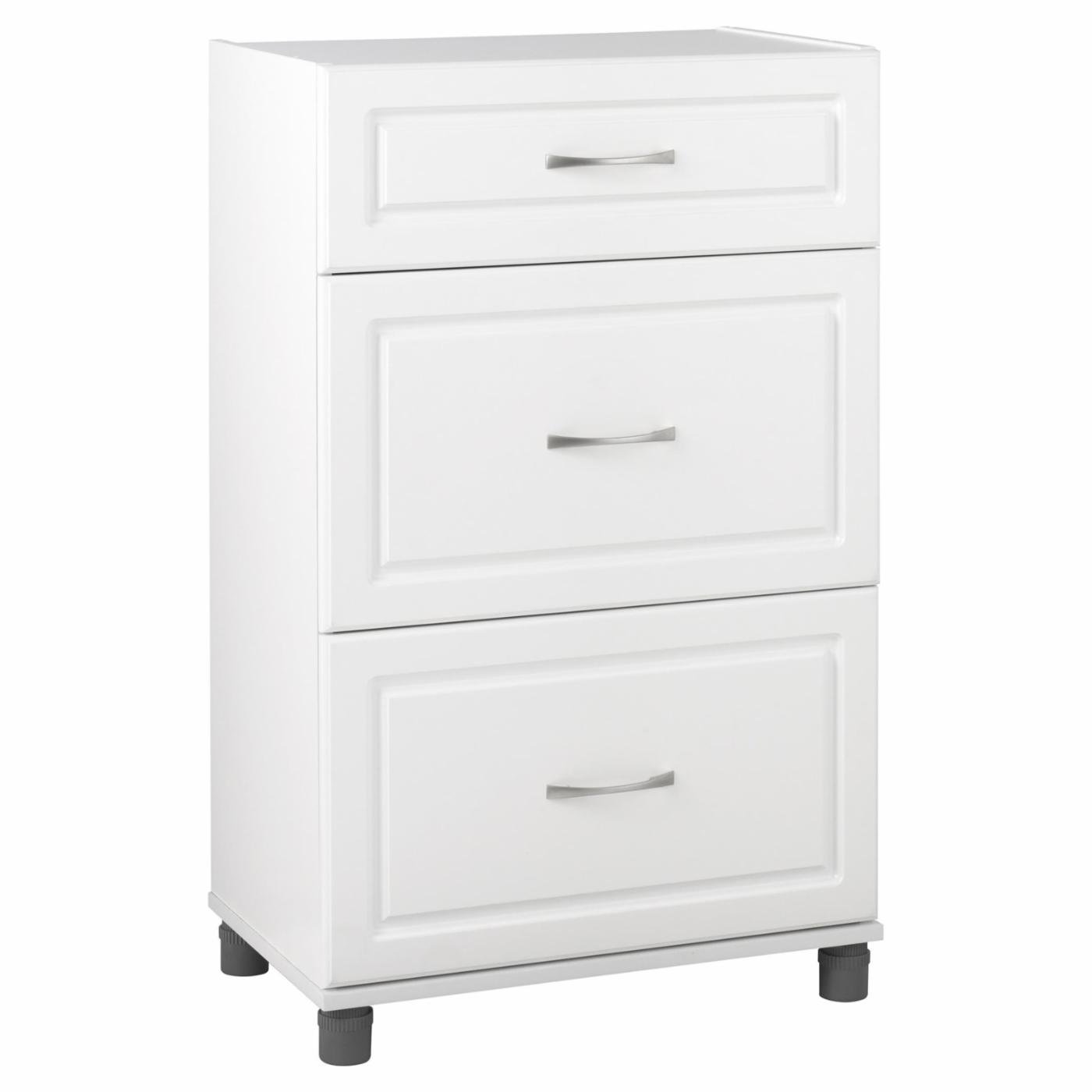 System Build 24 in. 3 Drawer Printer Stand/Storage Cabinet