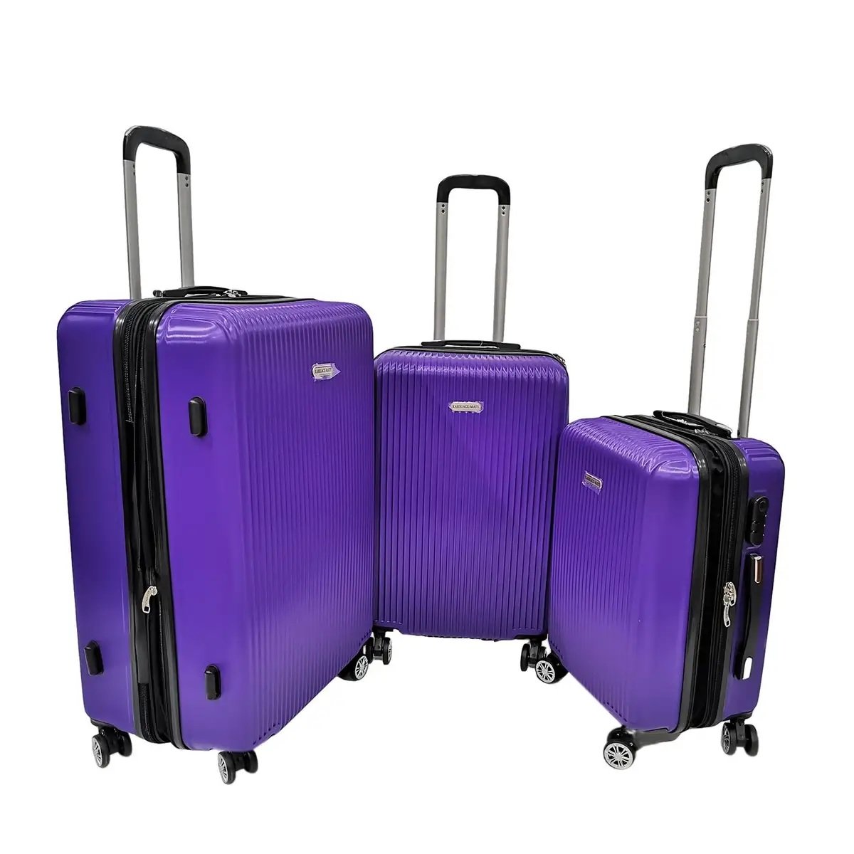 Karriage-Mate Hardside Luggage Set , 3 piece Hardshell Luggage Set ...