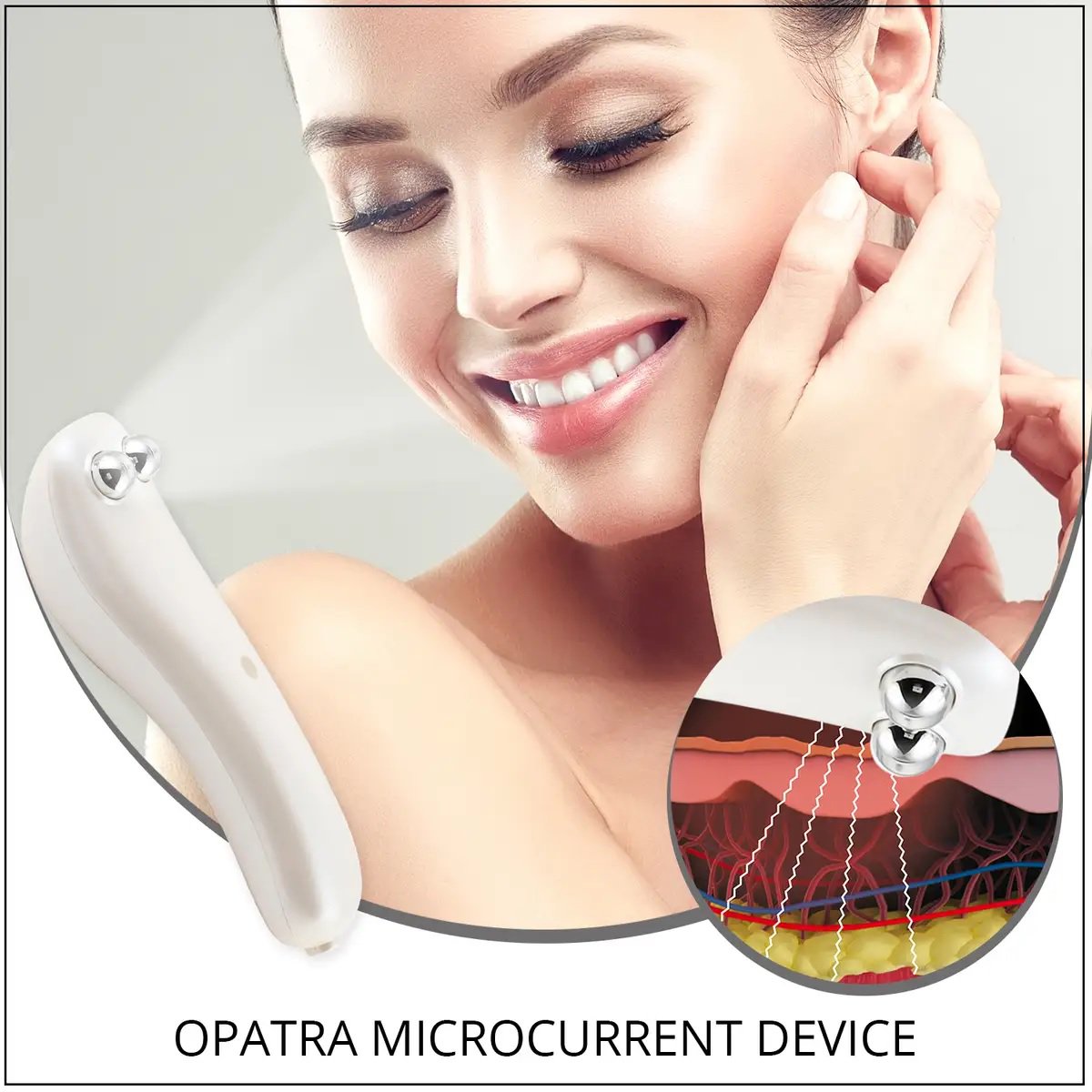 Opatra Microcurrent Device with Free Conductivity Gel (Lifetime Warranty)