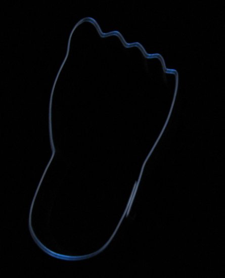 Metal Foot Cookie Cutter Shaper
