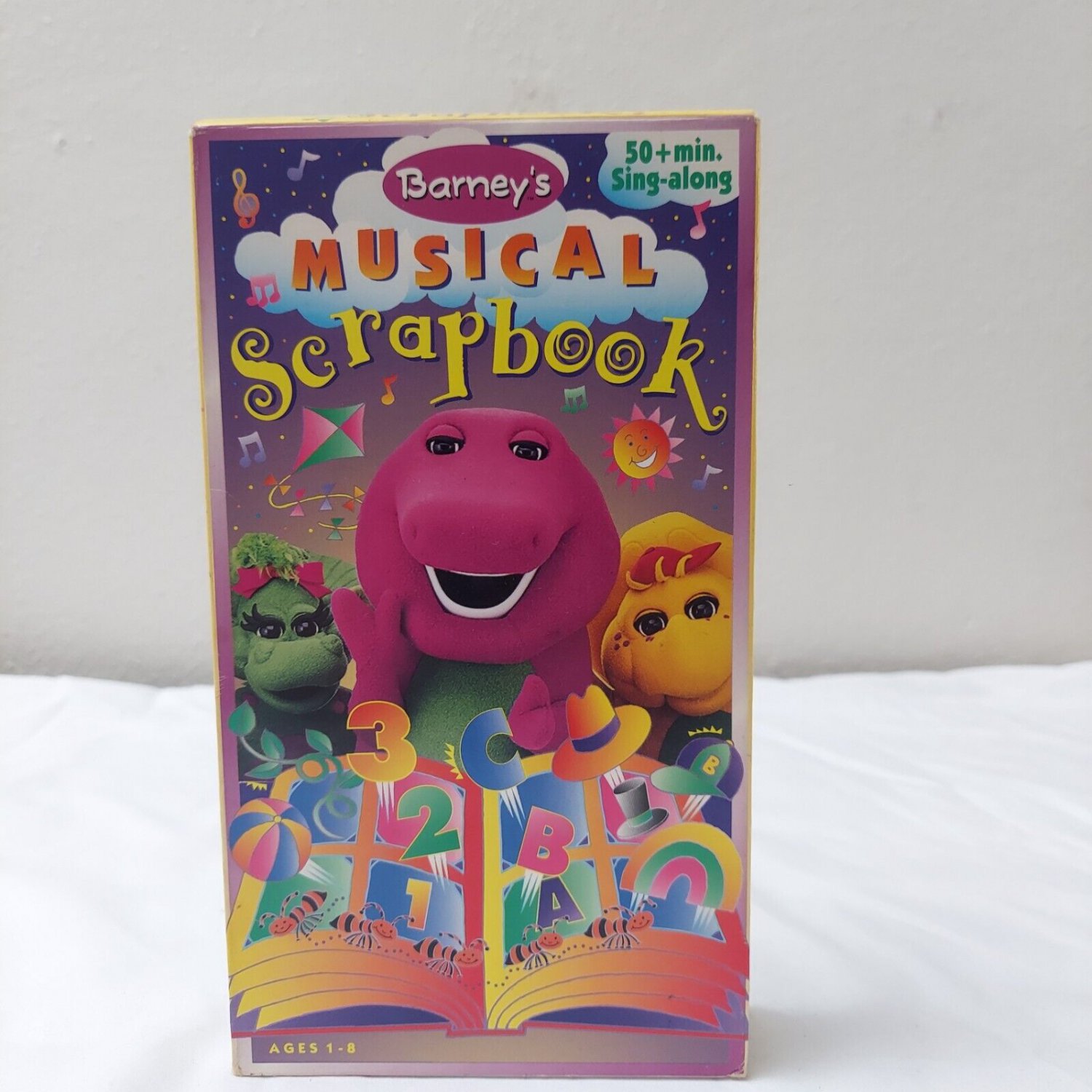 Barney & Friends - Barney's Musical Scrapbook 1997 VHS Vintage Kid Show ...
