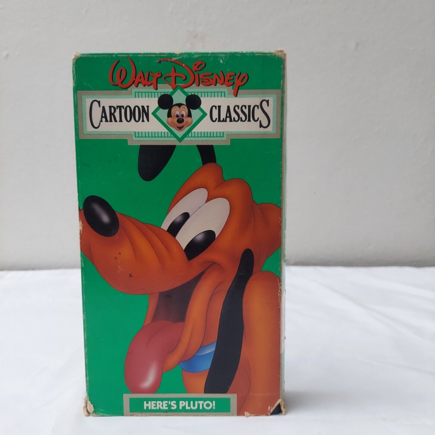 Walt Disney Cartoon Classics Volume 5 Here's Pluto VHS Video Tape 1991
