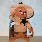 NEW Annalee Society 1990 CLOWN Logo Kid, 9648, Never Displayed