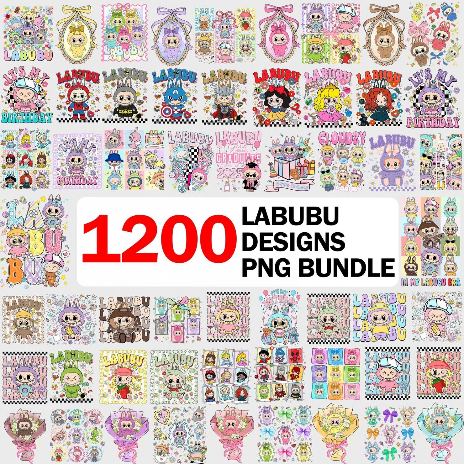 1200 Labubu Design PNG Bundle , labubu download | Labubu PNG Clipart