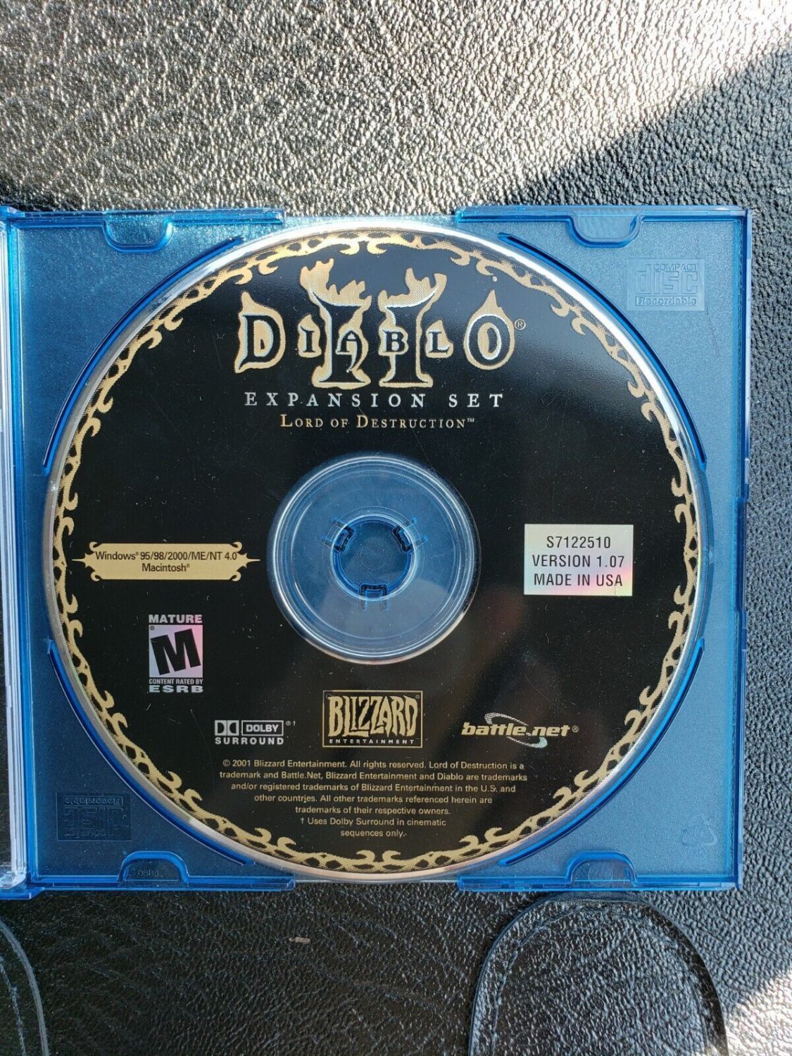 Diablo II Lord of Destruction Expansion PC Computer Disc Only