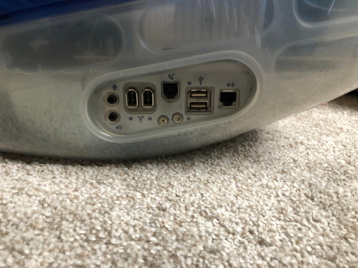 Vintage Apple iMac G3 Blueberry M5521 Desktop Computer