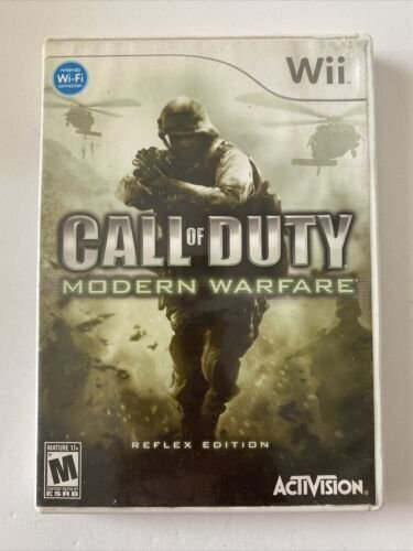 Call of Duty: Modern Warfare Reflex Edition Nintendo Wii Complete