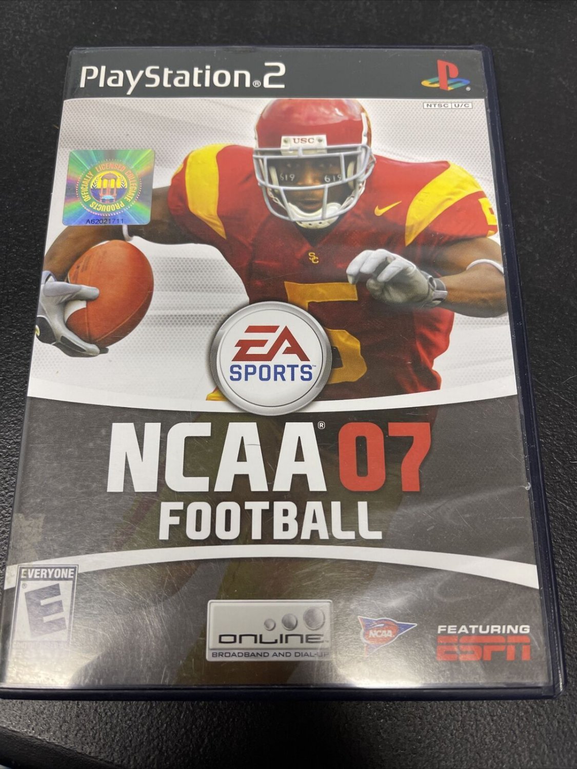 EA Sports NCAA Football 07 Sony PlayStation 2 PS2 Complete