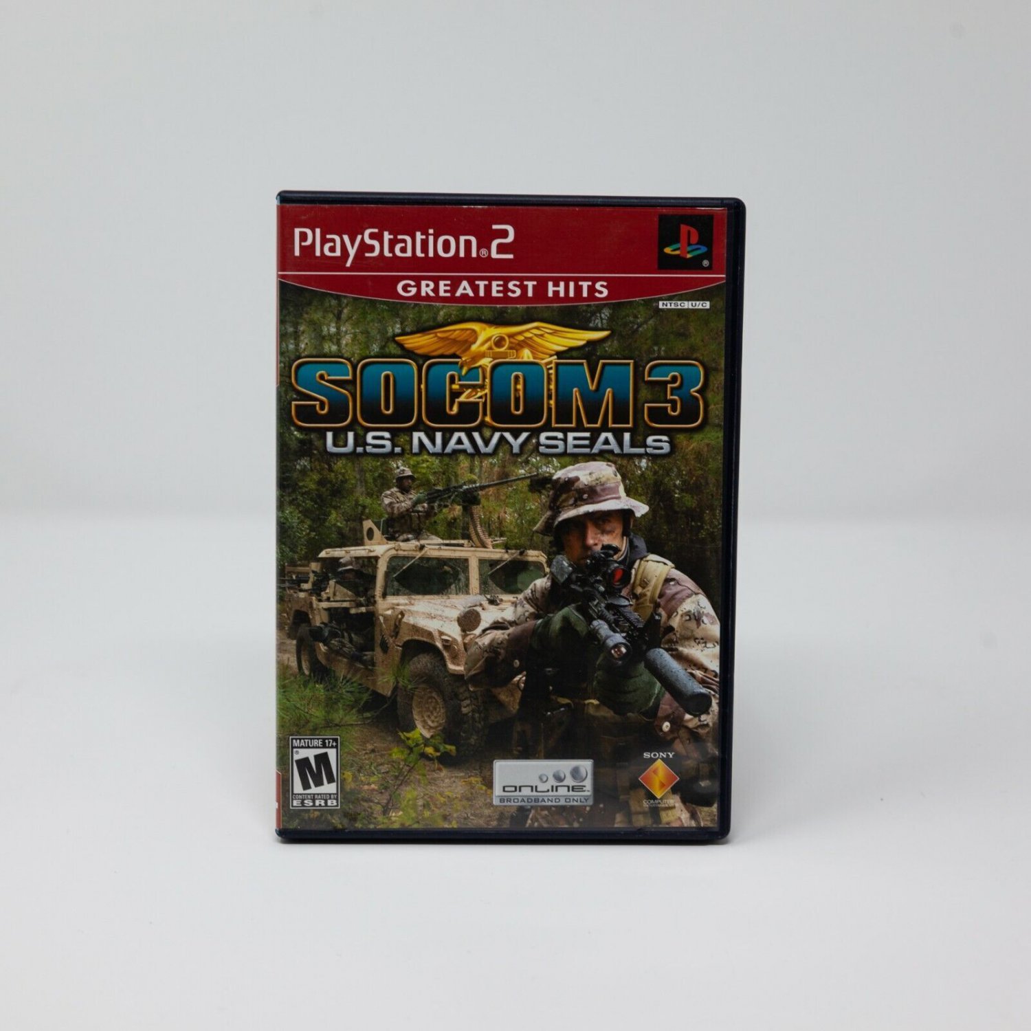 SOCOM 3: U.S. Navy SEALs Greatest Hits Sony PlayStation 2 Complete