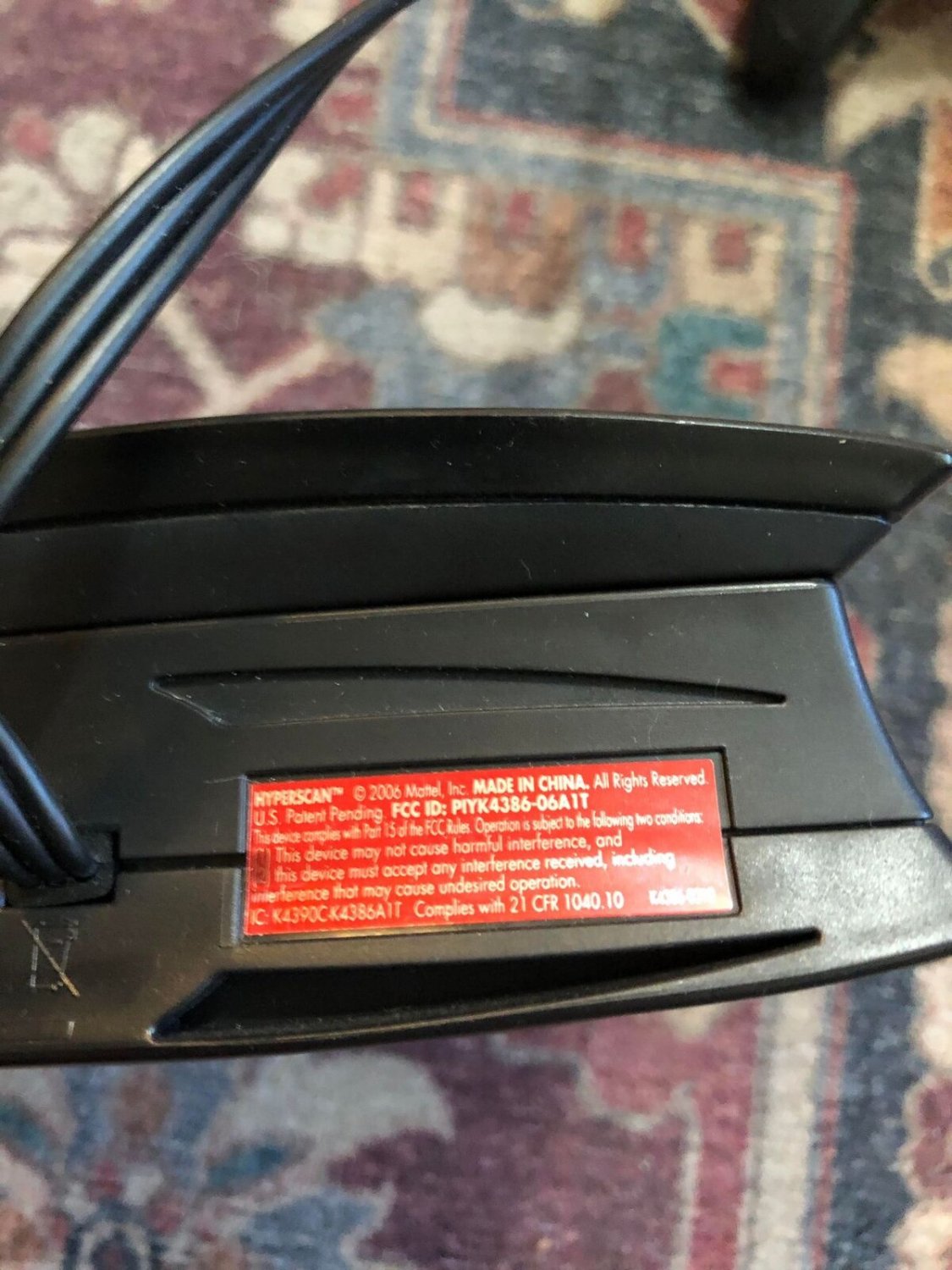 Mattel Hyperscan Video Game Console Bundle