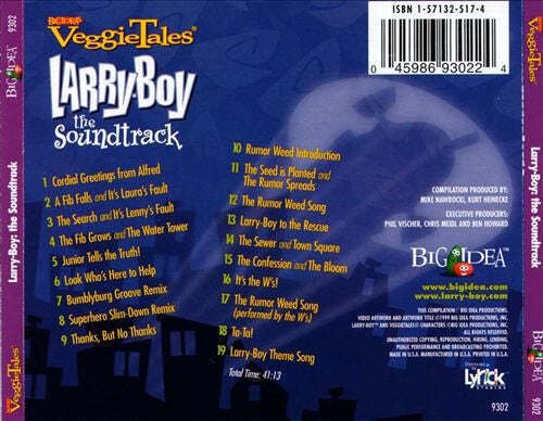 Veggietales - Larry-Boy: The Soundtrack