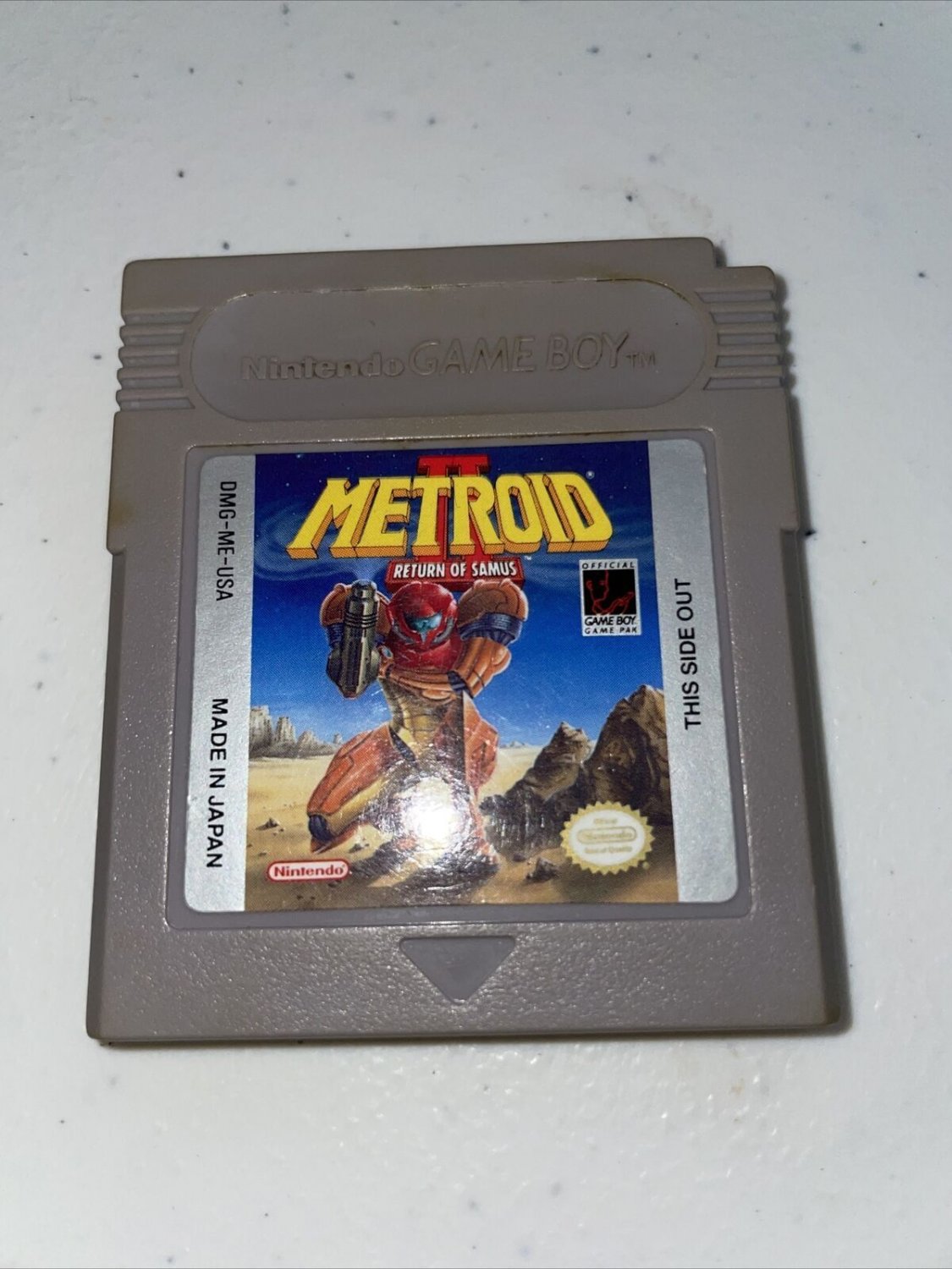 Metroid 2 Return of Samus Nintendo Game Boy