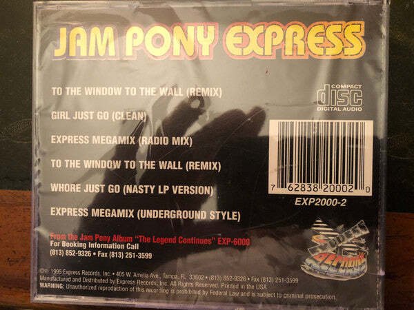 Jam Pony Express Special Guest Dynamite (3) - To The Window To The Wall