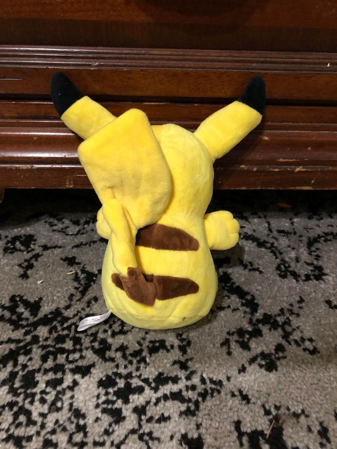 Pokemon Pikachu Plush Stuffed Animal Hugging Qokemon Center