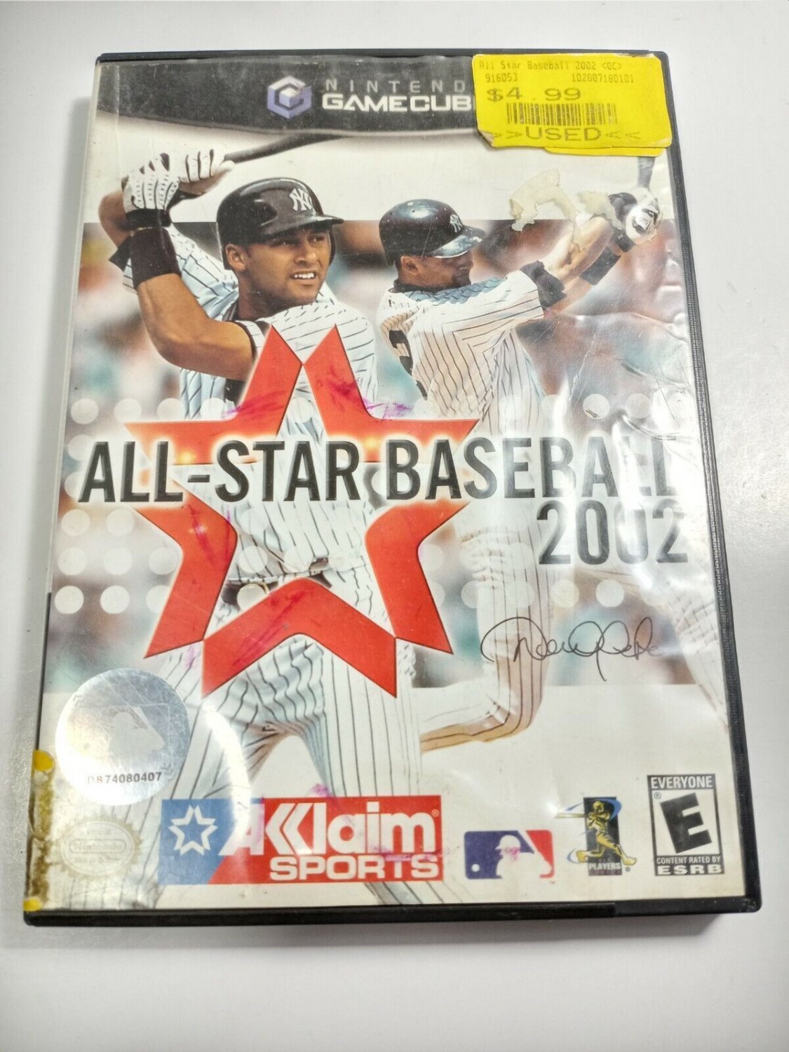 All-Star Baseball 2002 Nintendo GameCube Complete