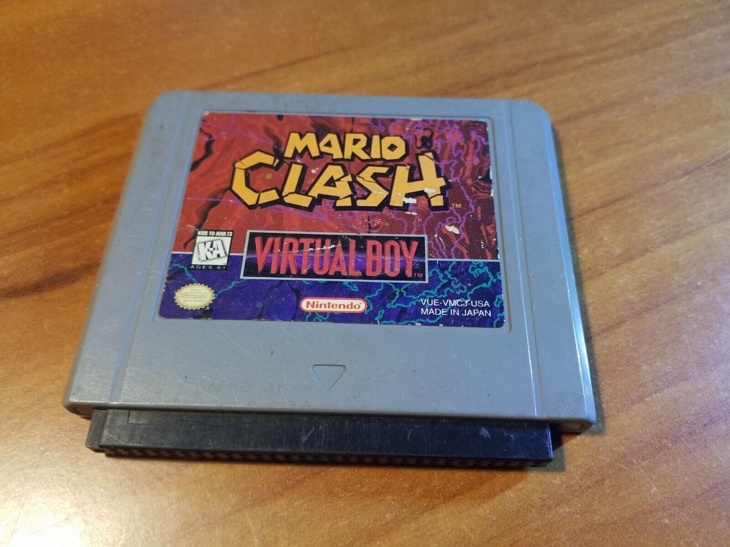Mario Clash Nintendo Virtual Boy