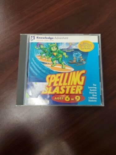 Spelling Blaster Ages 6-9 PC Computer