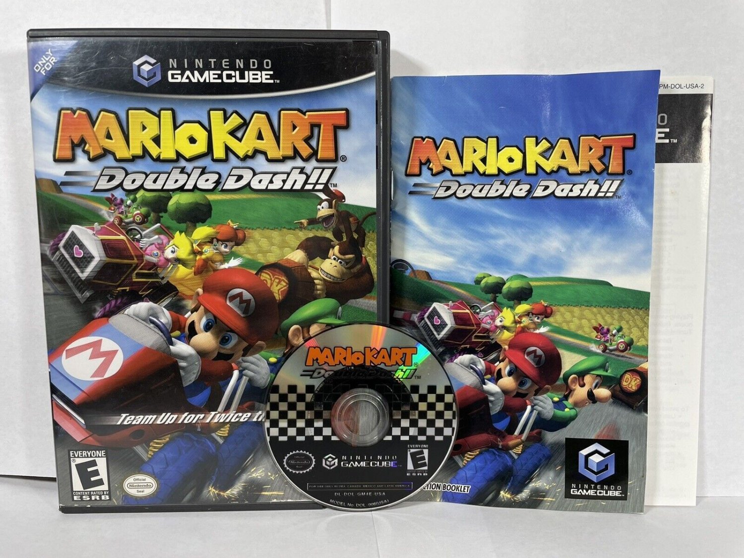 Mario Kart: Double Dash!! Nintendo GameCube Complete