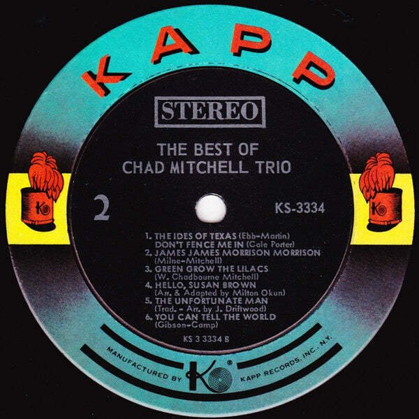 The Chad Mitchell Trio - The Best Of Chad Mitchell Trio