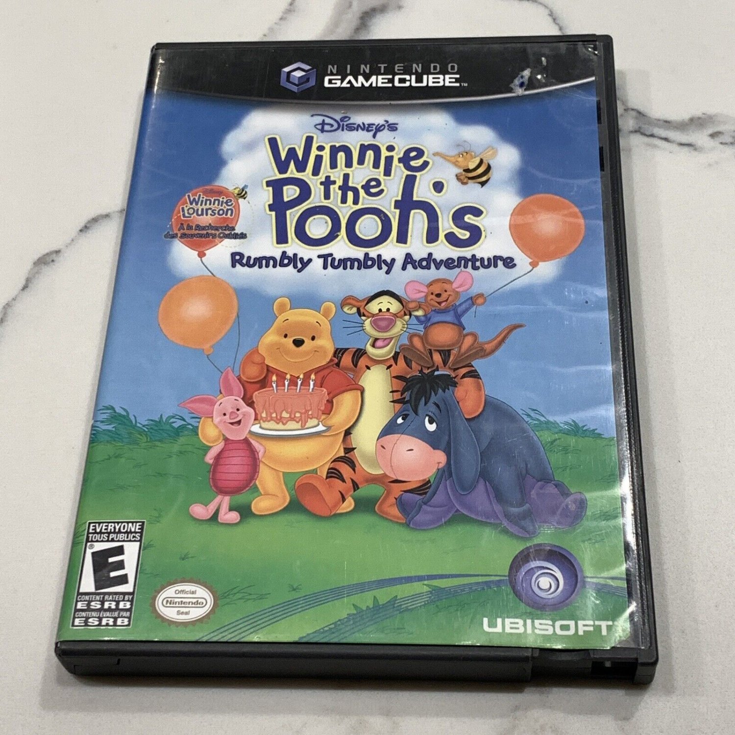 Winnie the Pooh Rumbly Tumbly Adventure GameCube Complete