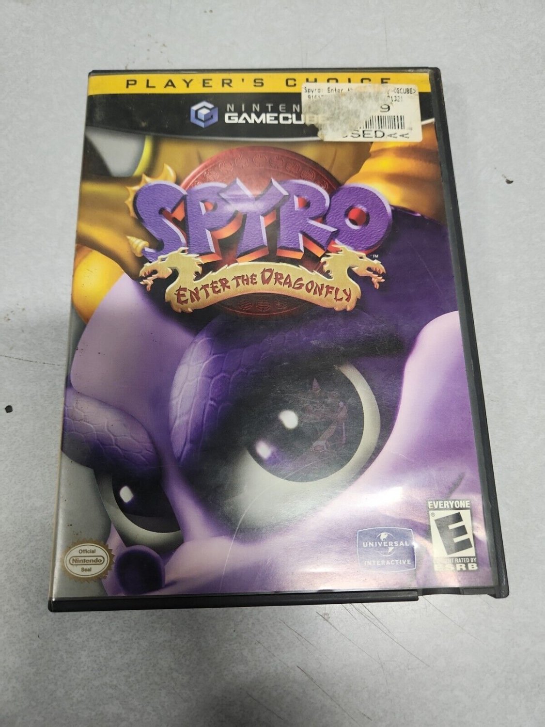 Spyro: Enter the Dragonfly Player's Choice Nintendo GameCube Complete