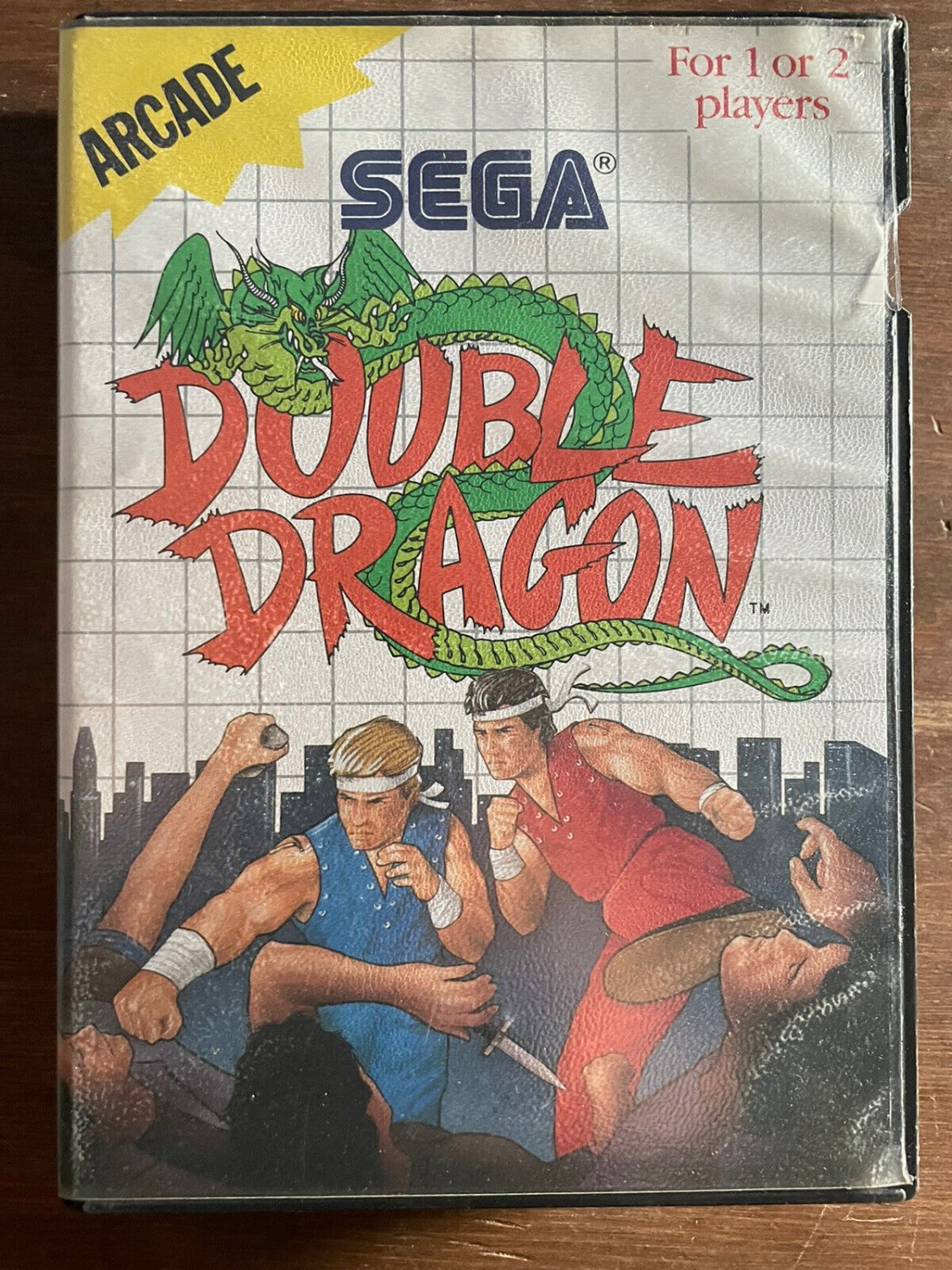 Double Dragon Sega Master System Complete