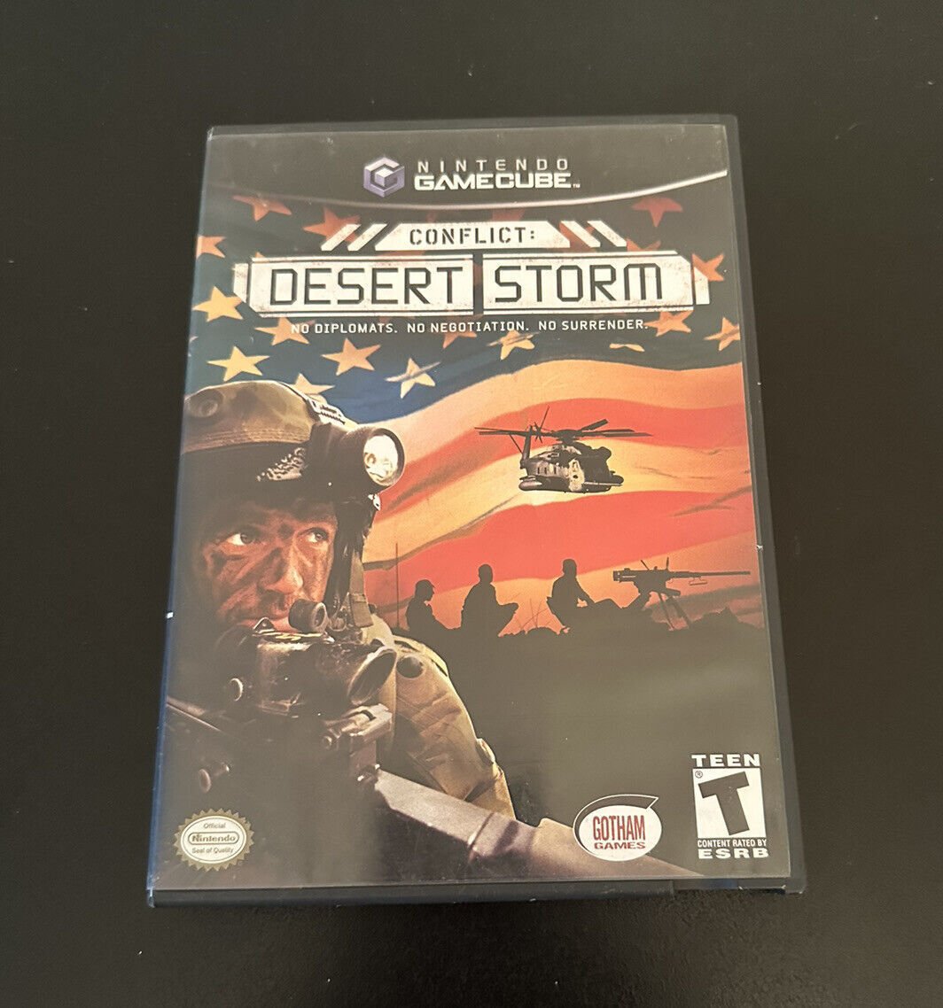 Conflict Desert Storm GameCube Complete