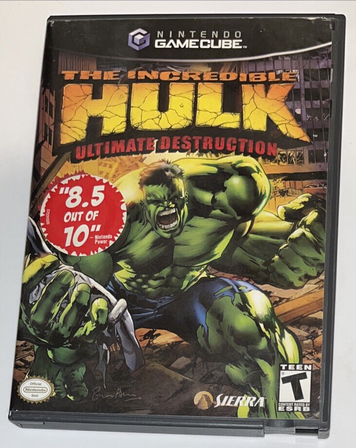 The Incredible Hulk Ultimate Destruction GameCube Complete