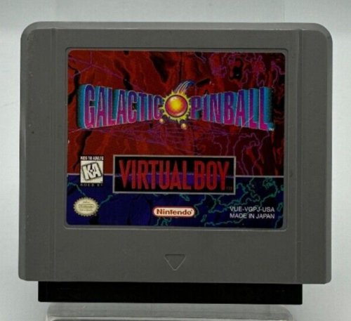 Galactic Pinball Nintendo Virtual Boy