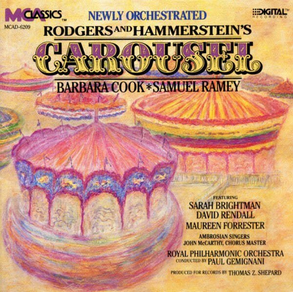 Rodgers Hammerstein - Carousel (CD) Stage Screen 1990