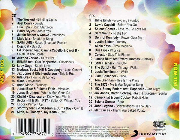 Various - Now That's What I Call Music! 105 (2xCD)