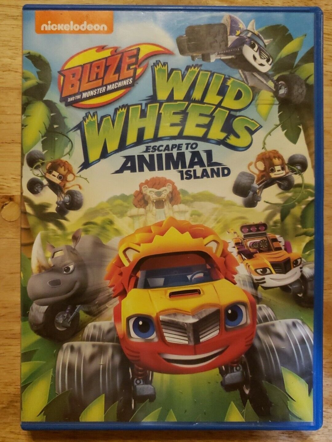 Blaze and the Monster Machines: Wild Wheels Escape to Animal Island DVD
