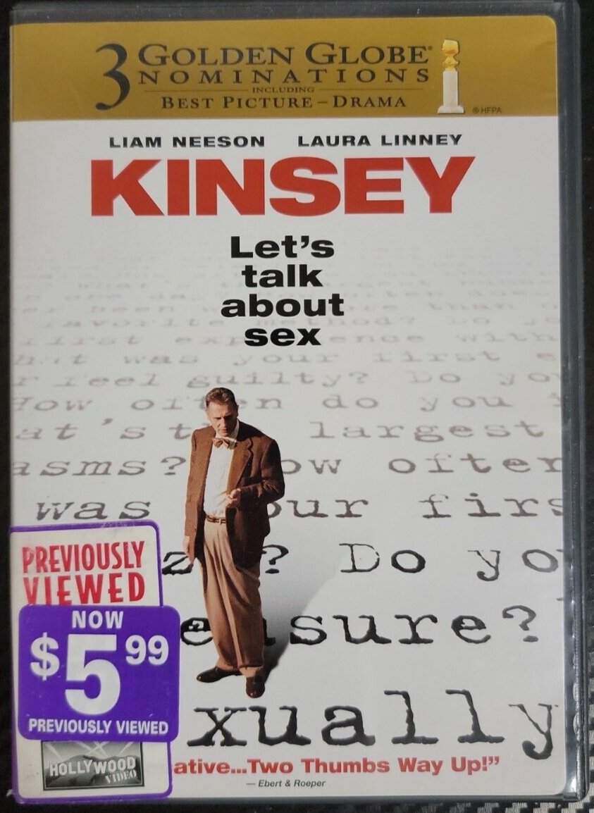 Kinsey Lets Talk About Sex Dvd
