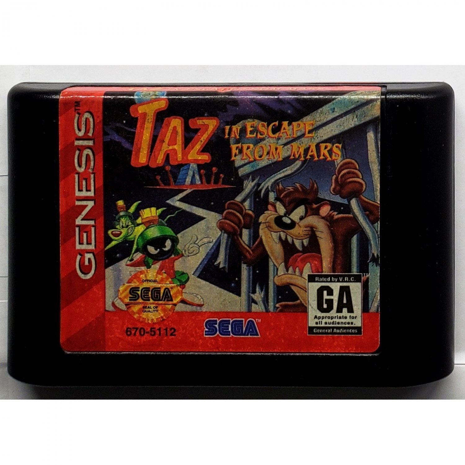 Taz in Escape from Mars Sega Genesis