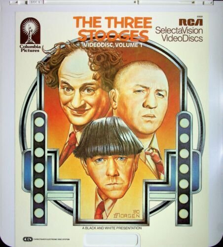 The Three Stooges Volume 1 Selectavision CED