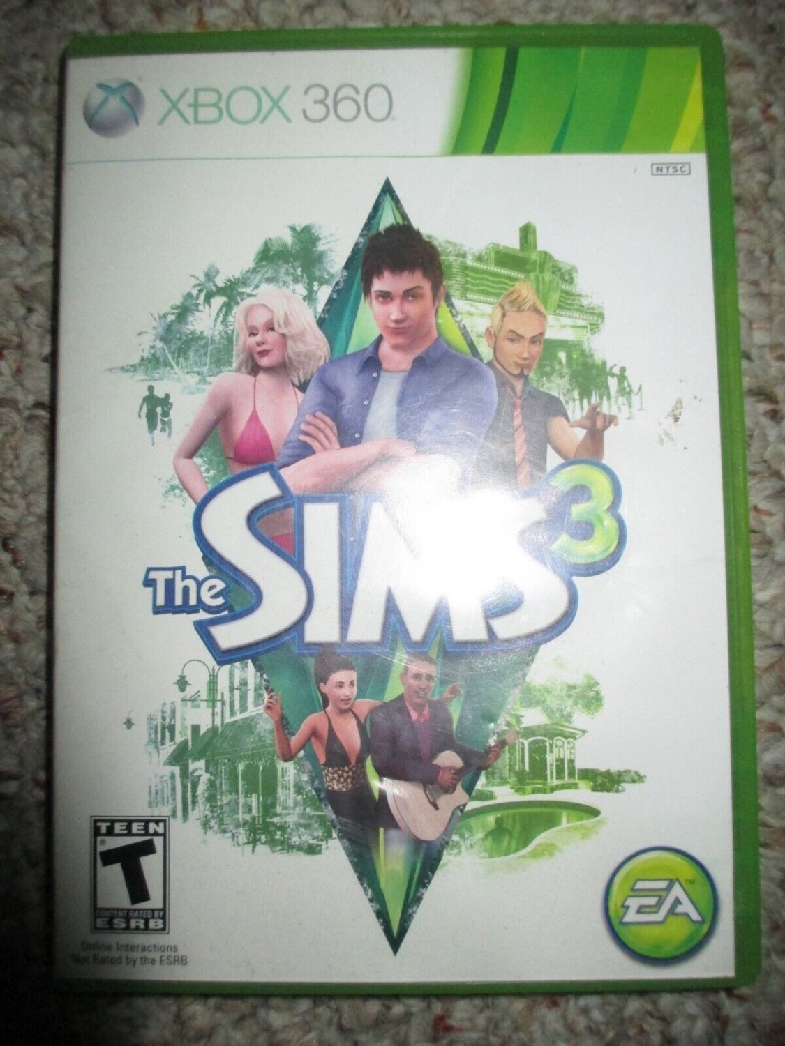 Sims 3 Microsoft Xbox 360 Complete