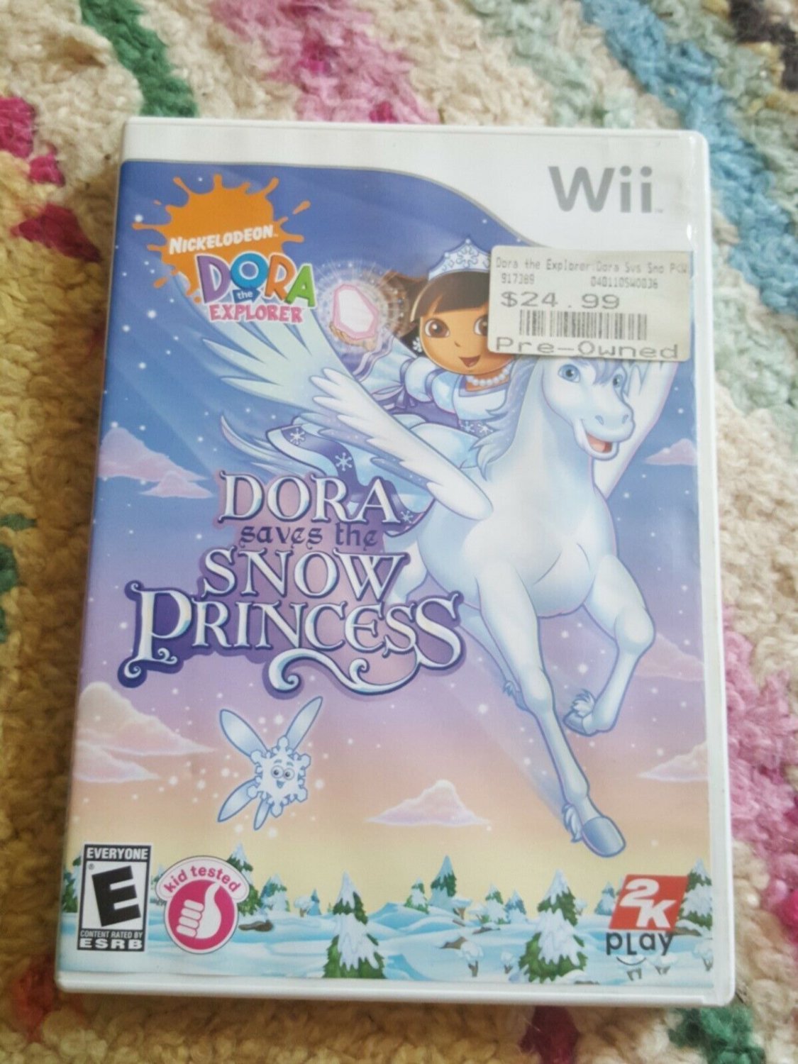 Dora Saves the Snow Princess Nintendo Wii Complete