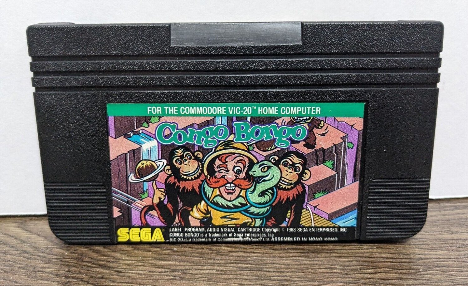 Congo Bongo Commodore Vic-20 Cartridge Only