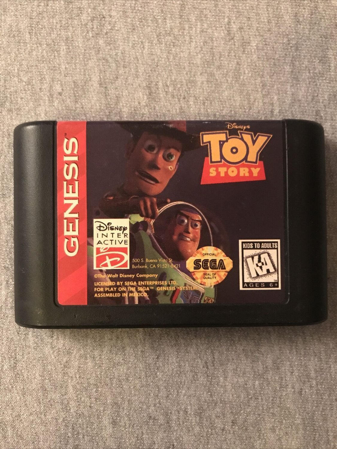 Disney's Toy Story Sega Genesis Cartridge Only