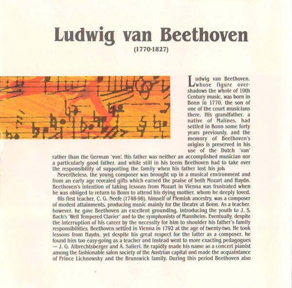 Ludwig van Beethoven - The Beethoven Collection (CD)