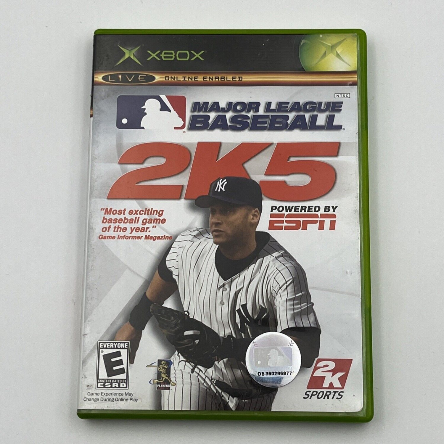 Major League Baseball 2K5 Microsoft Xbox Complete