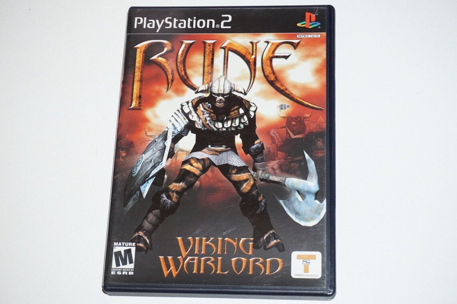 Rune Viking Warlord Sony PlayStation 2 PS2 No Manual