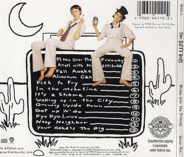 The Ditty Bops - Moon Over The Freeway (CD)