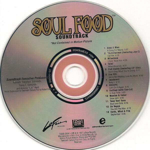 Various - Soul Food Soundtrack (CD)