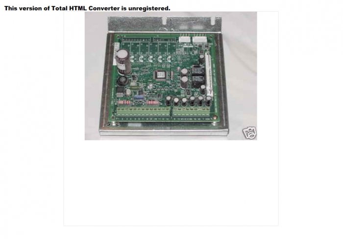 RELIA-TEL LCI-R 6400 1079 TRANE / AMERICAN STANDARD RTRM MODULE ...