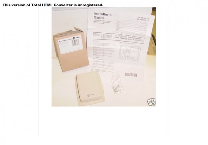 Trane BAYSENS033A ASYSTAT706A Remote Sensor T7047C 2056