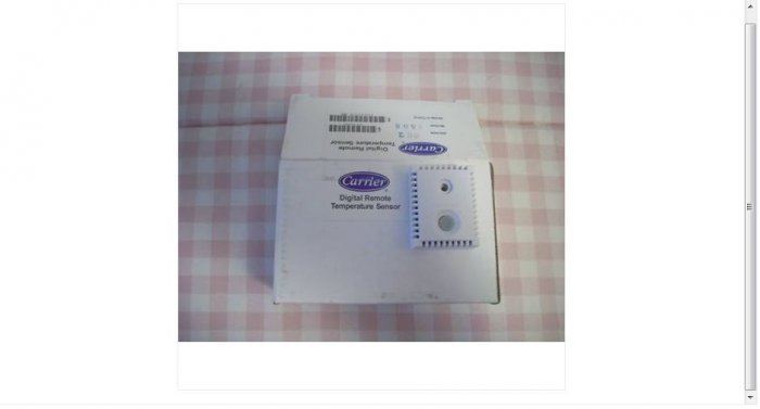 Carrier Digital Remote Temperature Sensor 33CSSEN-WB