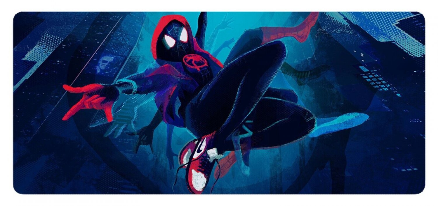 Spider-man Miles Morales Cartoon New Large Mouse pad L31 Desk Gamming ...